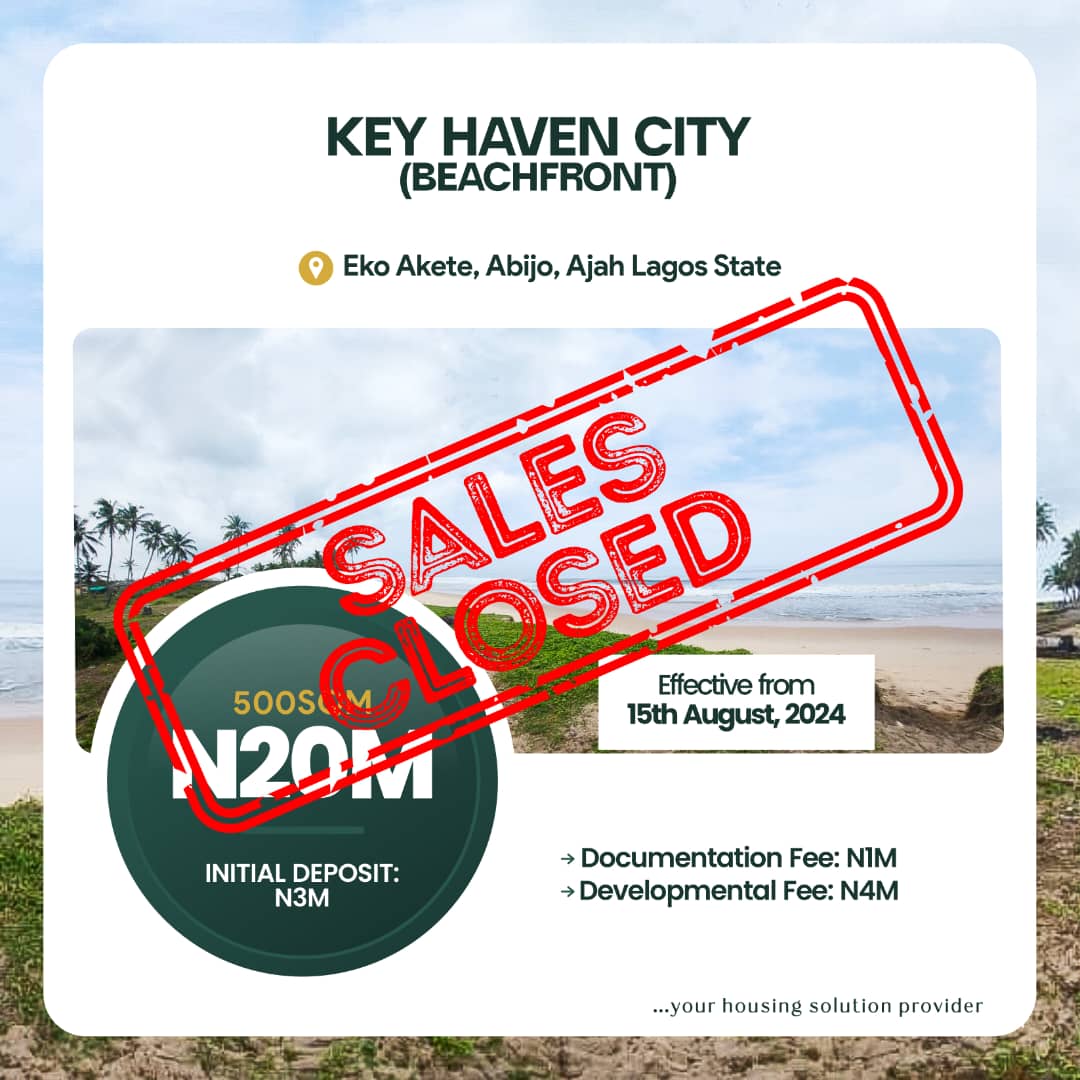 Key Haven City (Beachfront) - Keshab Properties & Investment Limited